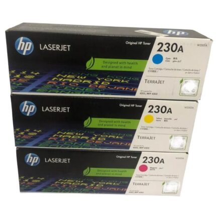 Toner Hp Color LaserJet Pro 4203 / MFP 4303 (230A) CMYK Juego Completo