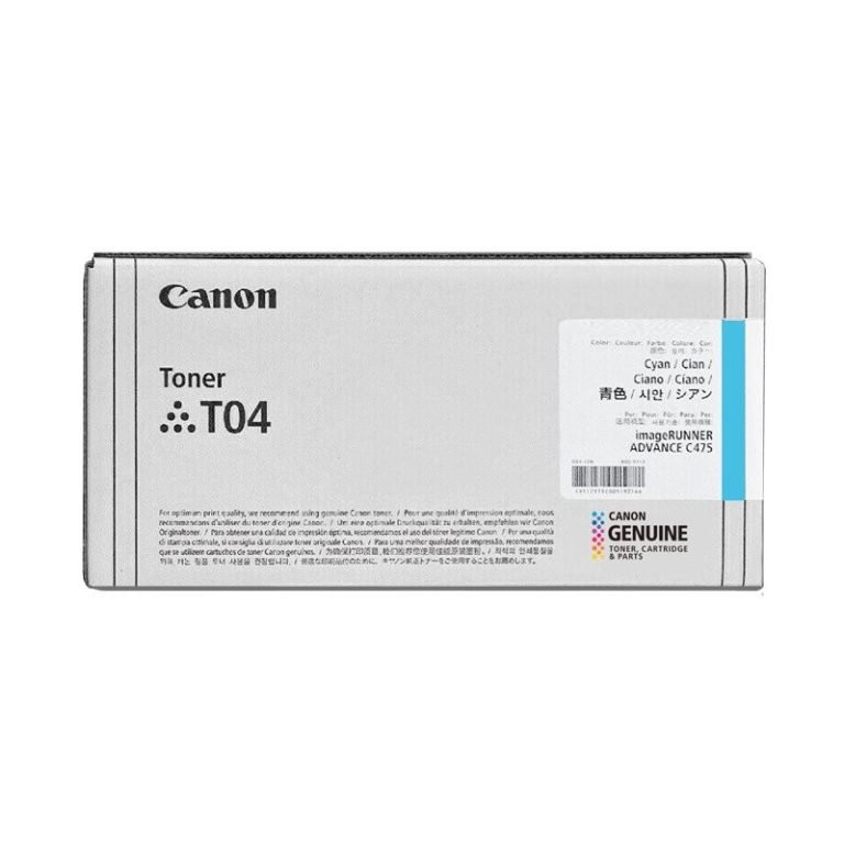 Toner Canon T04 Cyan iR ADV C475iFZ / C477iFZ / C478iFZ / C568iFZ 27,500 Páginas